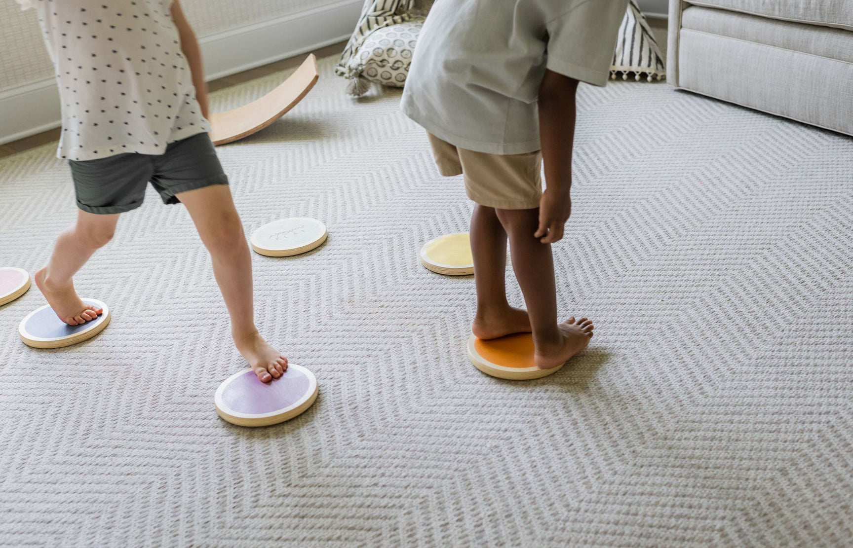 6 Games To Play With Your Balance Stepping Stones – Poppyseed Play