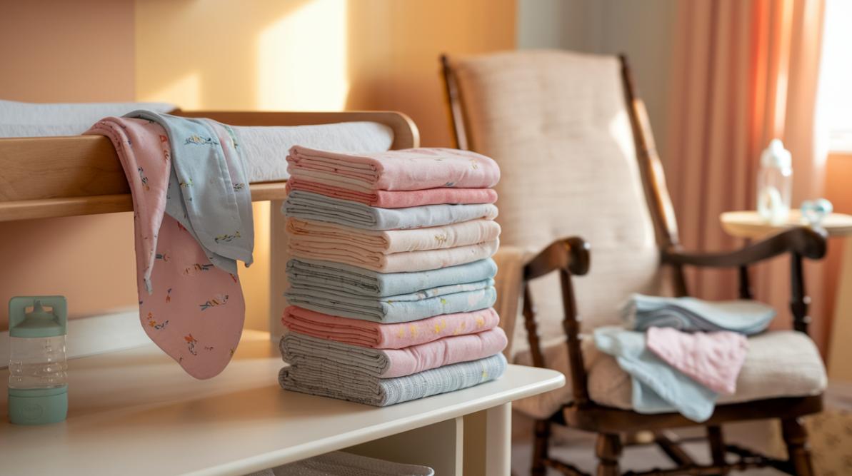 Poppyseed Play | How Many Burp Cloths Do I Need? | Trusted Parenting ...