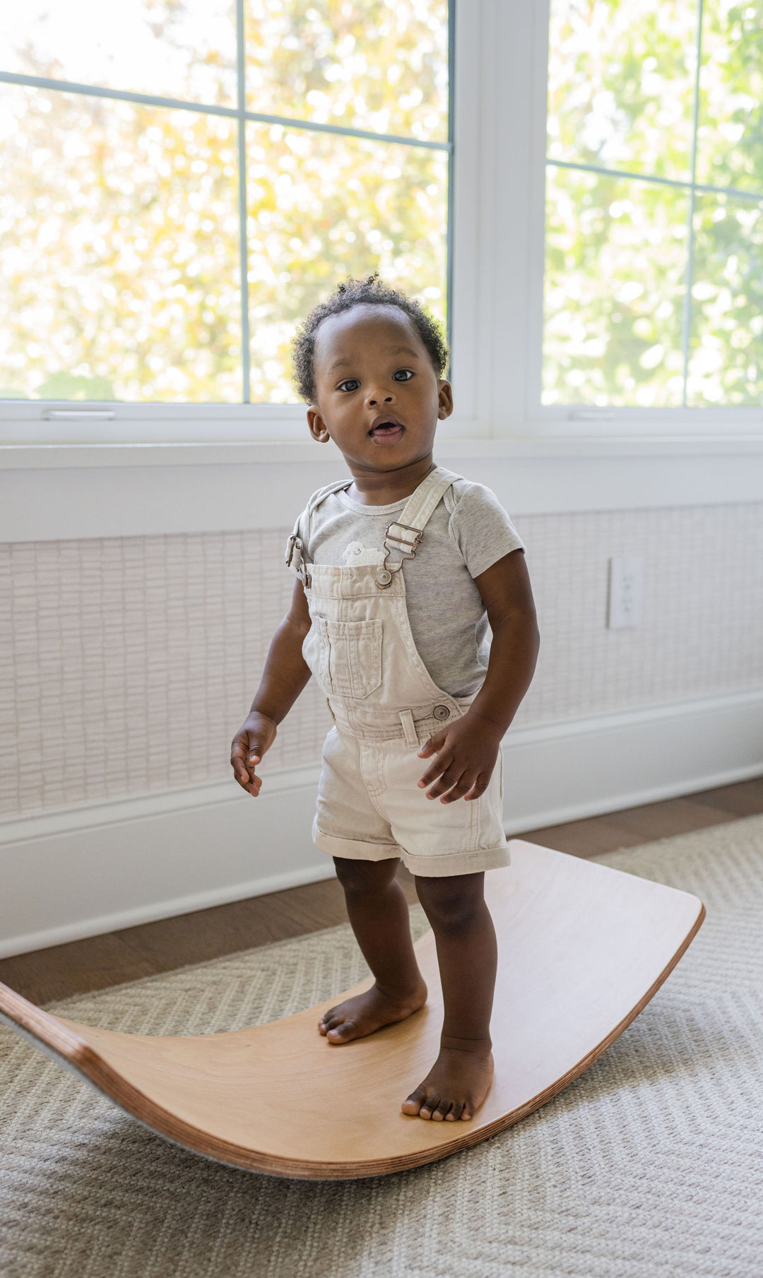 Balance Board for Kids | Toddlers | Wooden | Poppyseed Play